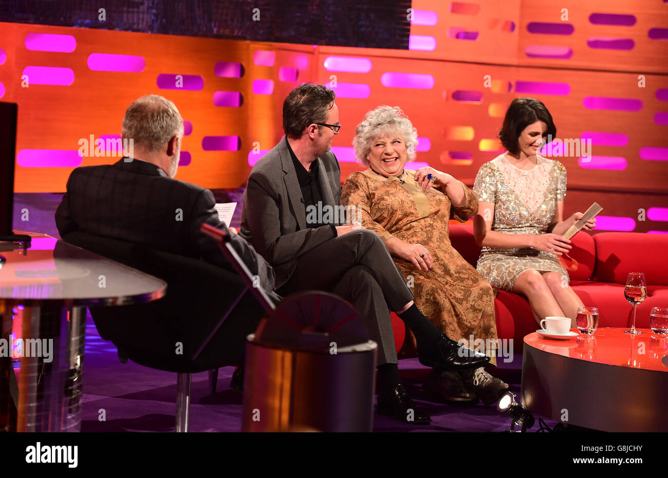 Gemma arterton during filming of the graham norton show hi-res stock photography and images - Alamy