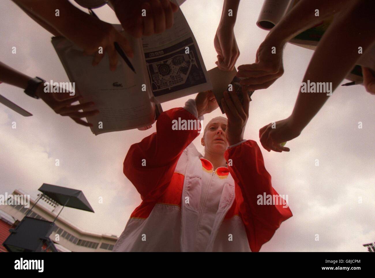 Tennis - US Open Championships from Flushing Meadow. Mary Pierce ...