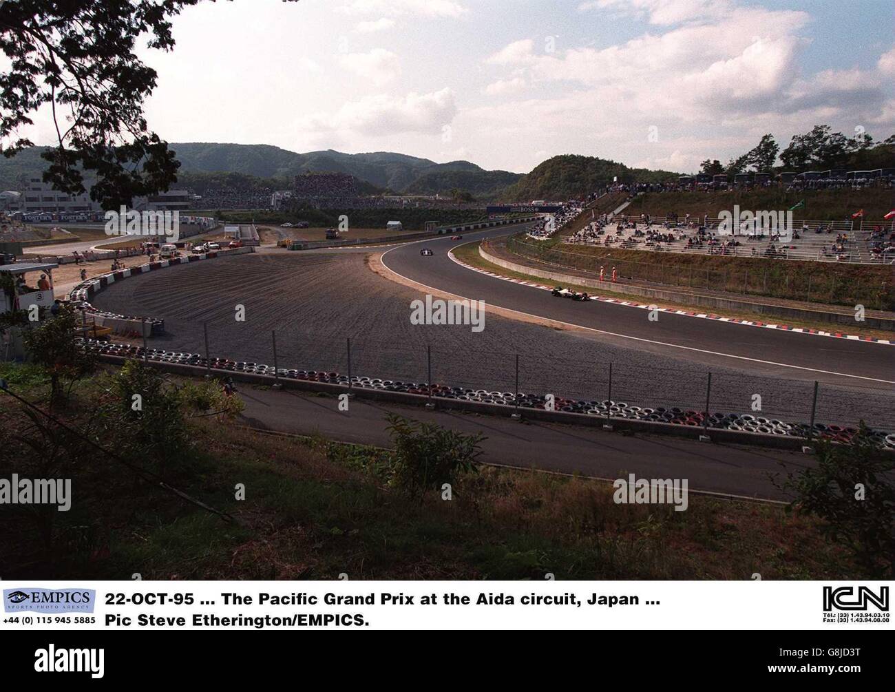 22 oct 95 the pacific grand prix at the aida circuit hi-res stock ...