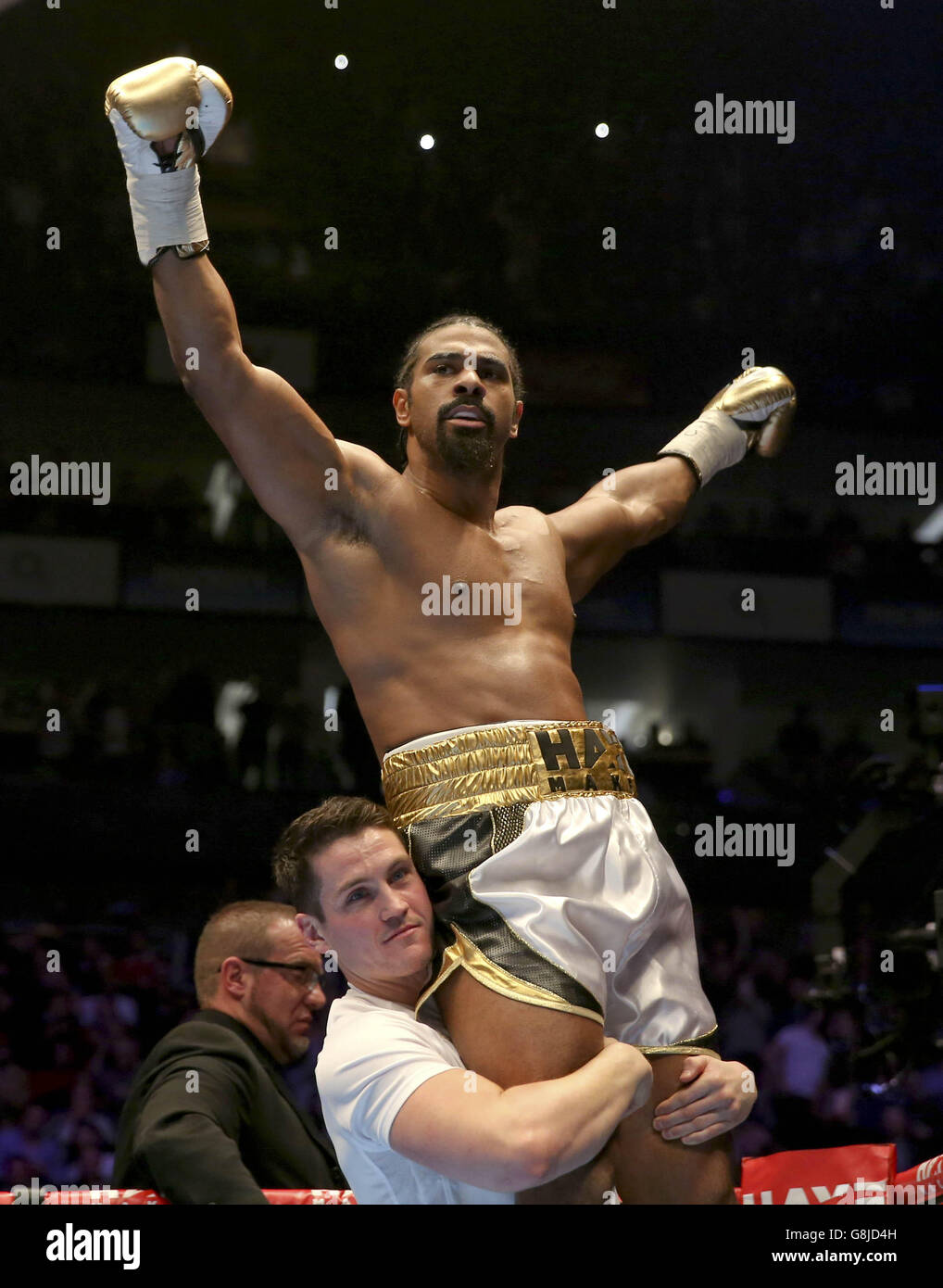 David Haye v Mark De Mori - O2 Arena Stock Photo - Alamy