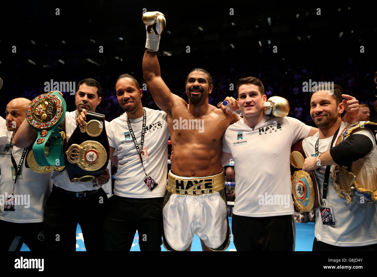 David Haye v Mark De Mori - O2 Arena Stock Photo - Alamy