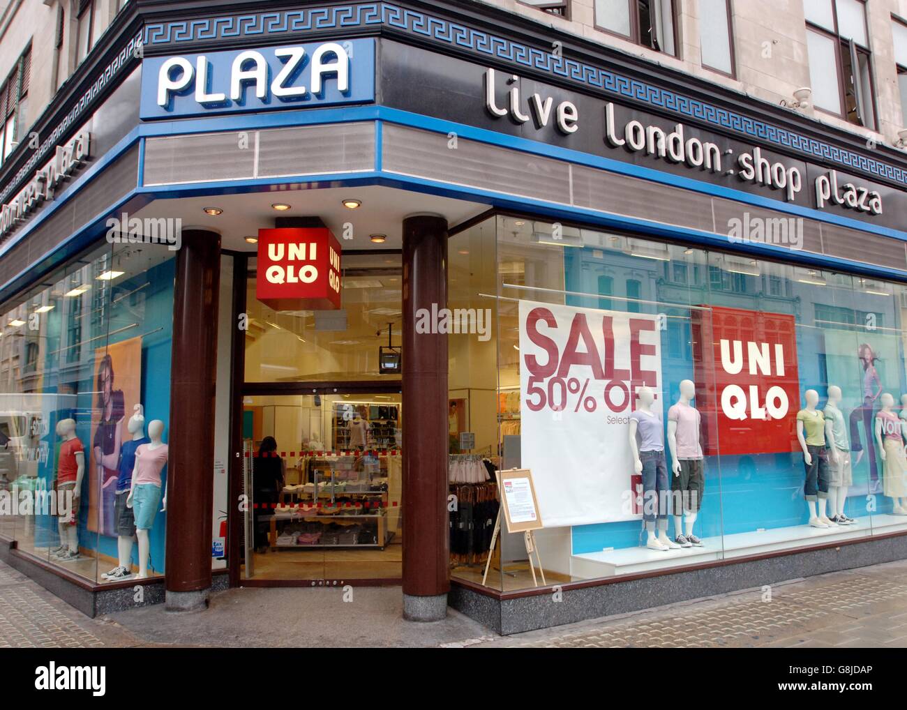 General Views of Shops in London Stock Photo - Alamy