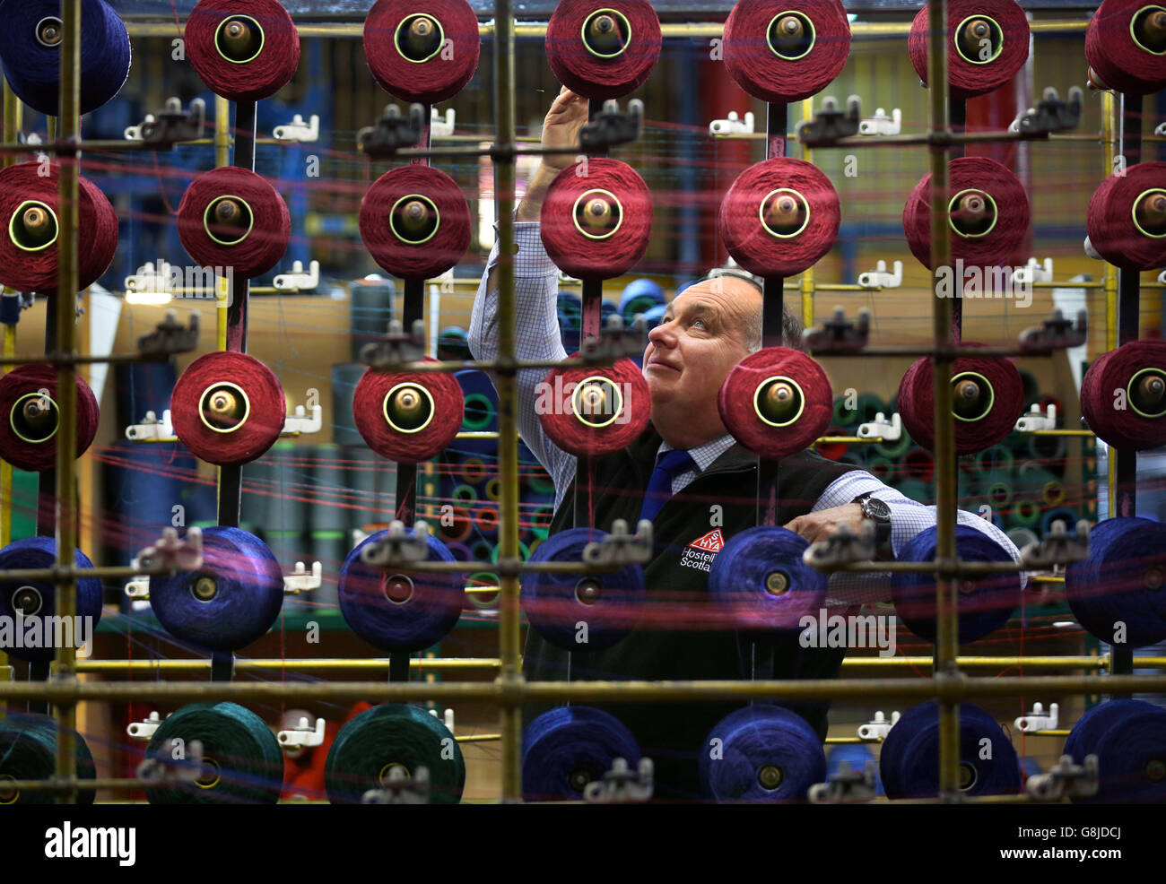 CEO of SYHA Hostelling Scotland, Keith Legge, launches the Scottish ...