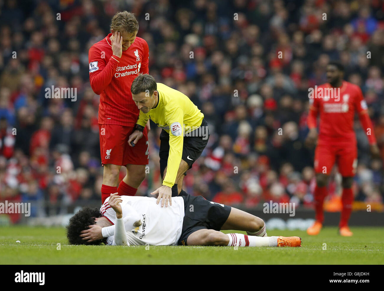 Football full length collision hi-res stock photography and images - Alamy