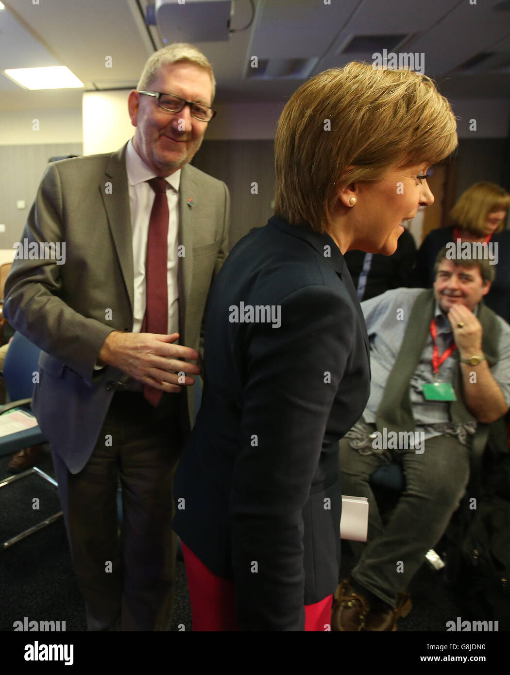 Unite Scotland policy conference Stock Photo - Alamy