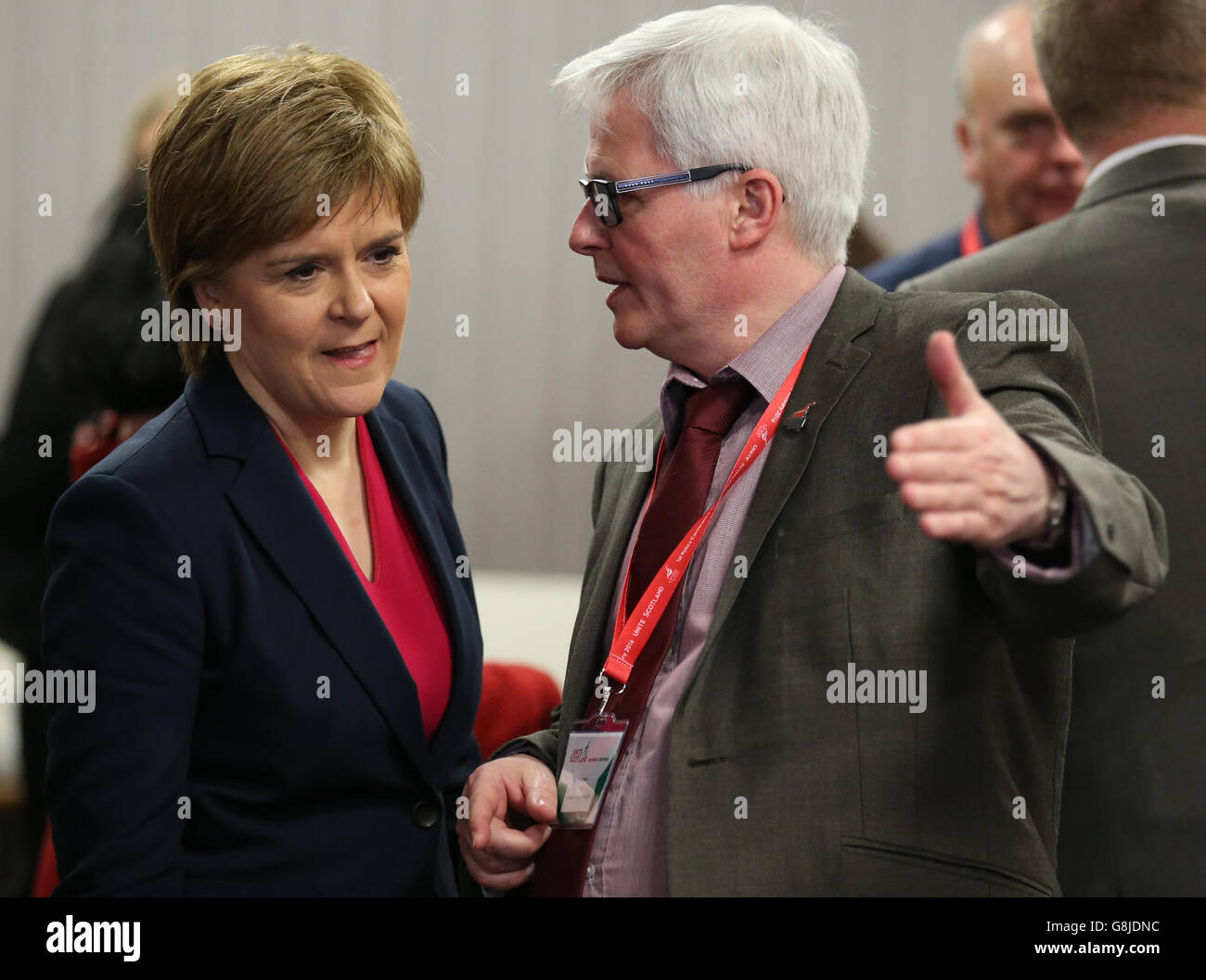 Unite Scotland policy conference Stock Photo - Alamy