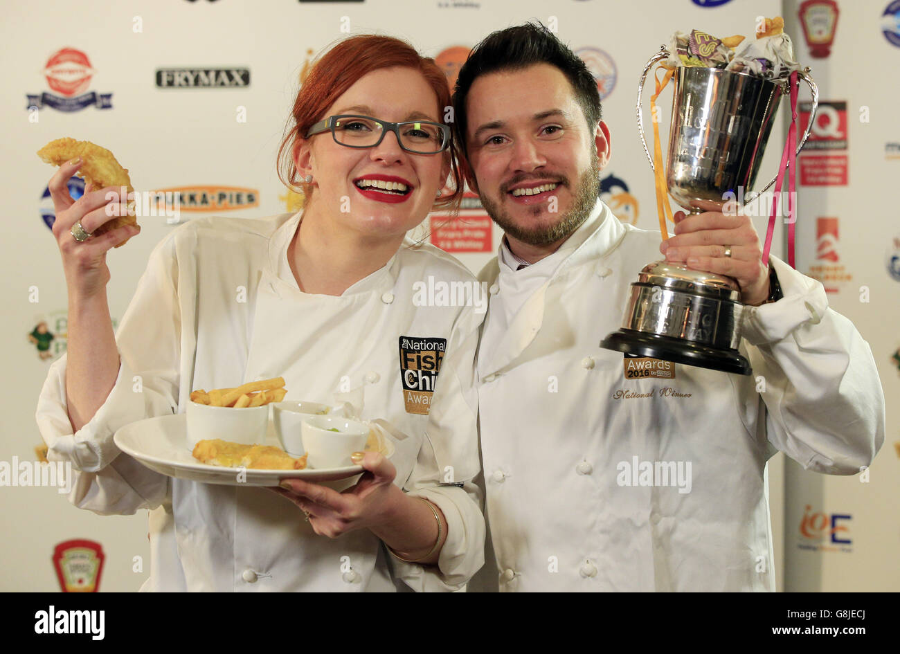 Bonny and James Ritchie, owners of Simpsons Fish and Chips in ...