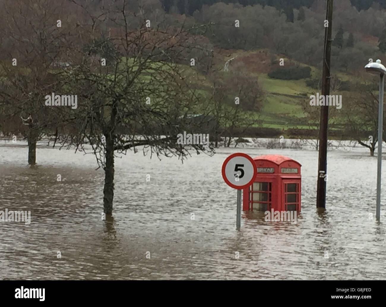 Aberfeldy flooding hi-res stock photography and images - Alamy
