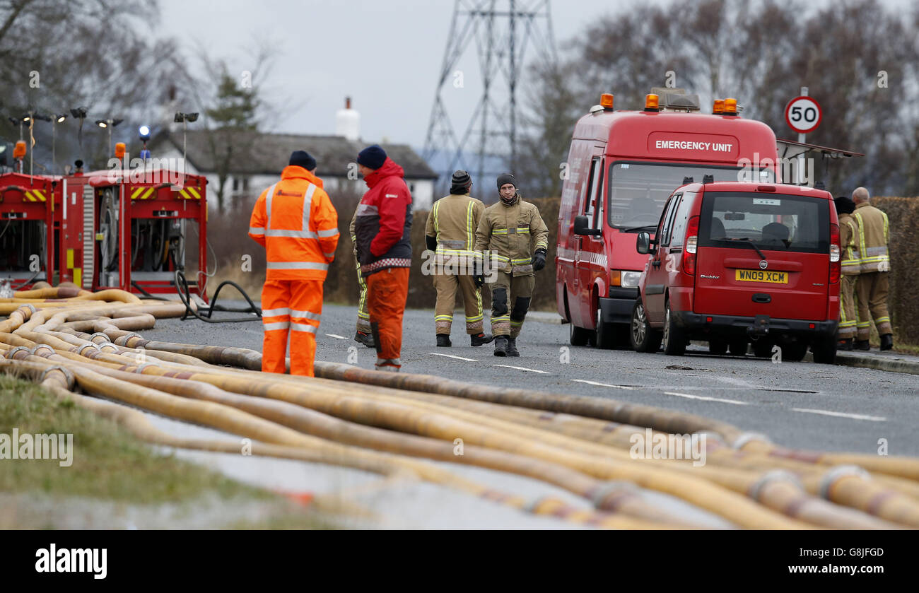 Winter weather Dec 30th 2015 Stock Photo - Alamy