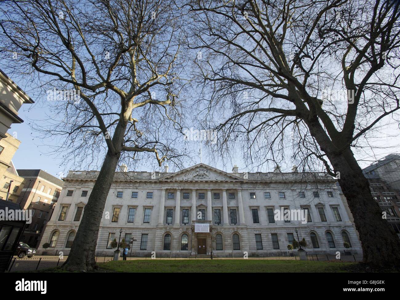 Royal Mint building squatters Stock Photo - Alamy