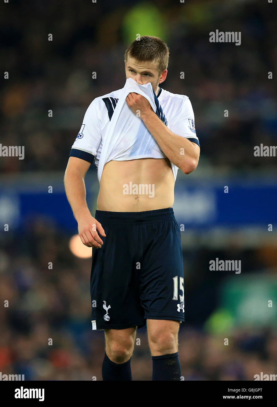 Tottenham hotspurs eric dier after the final whistle hi-res stock ...
