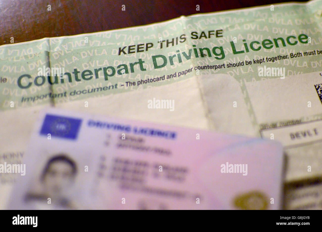 Northern ireland driving licence hi-res stock photography and images - Alamy