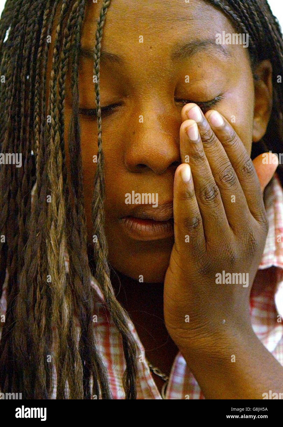 Dominique Walker the sister of murdered teenager Anthony Walker at the ...