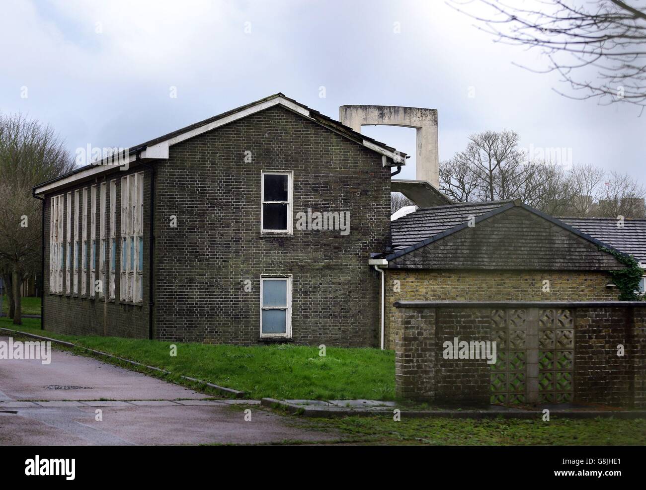 New homes construction announcement Stock Photo - Alamy