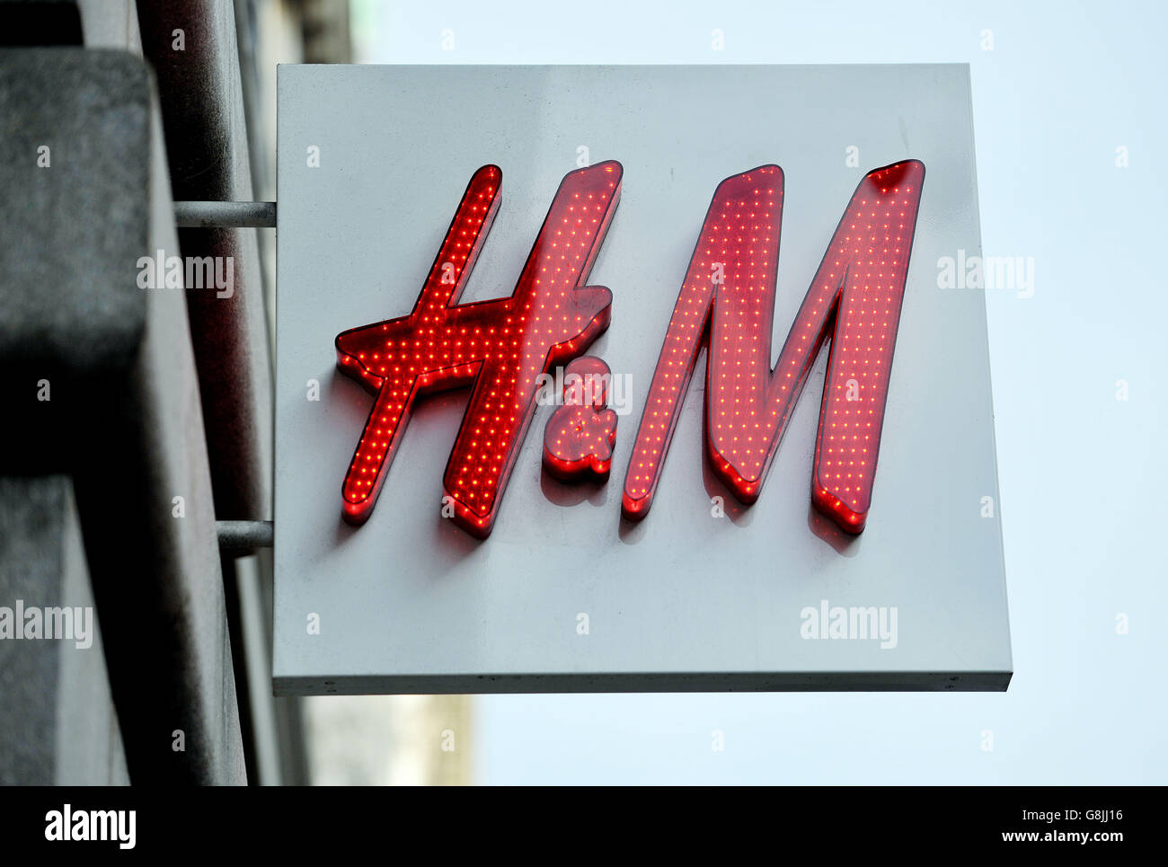 H m sign hi-res stock photography and images - Alamy