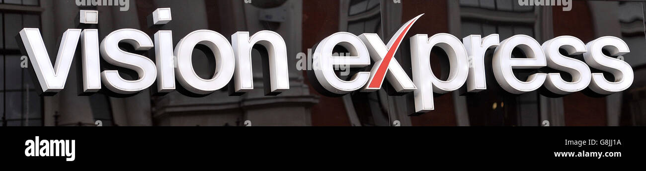 Vision express logo hi-res stock photography and images - Alamy