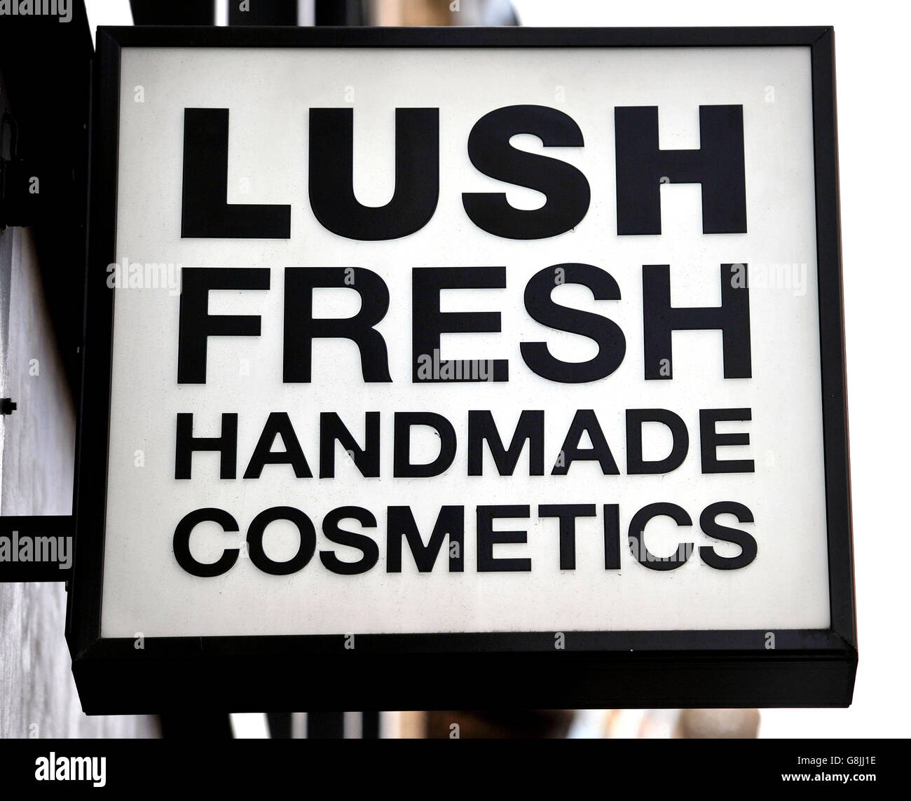 Shop sign stock Stock Photo - Alamy