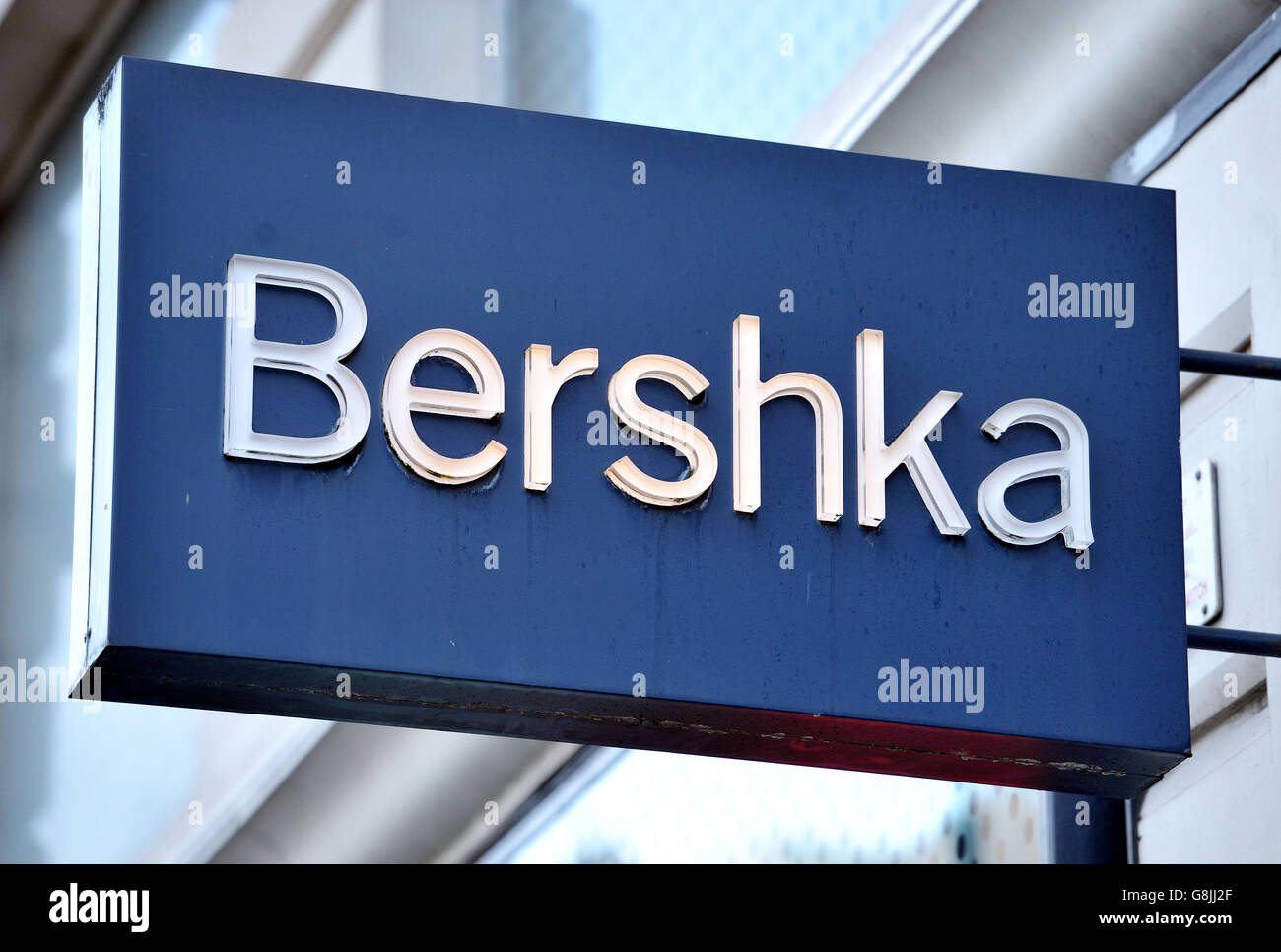 Shop sign stock Stock Photo - Alamy