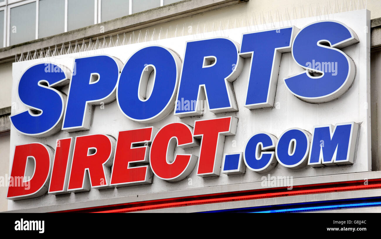 Shop sign stock Stock Photo - Alamy