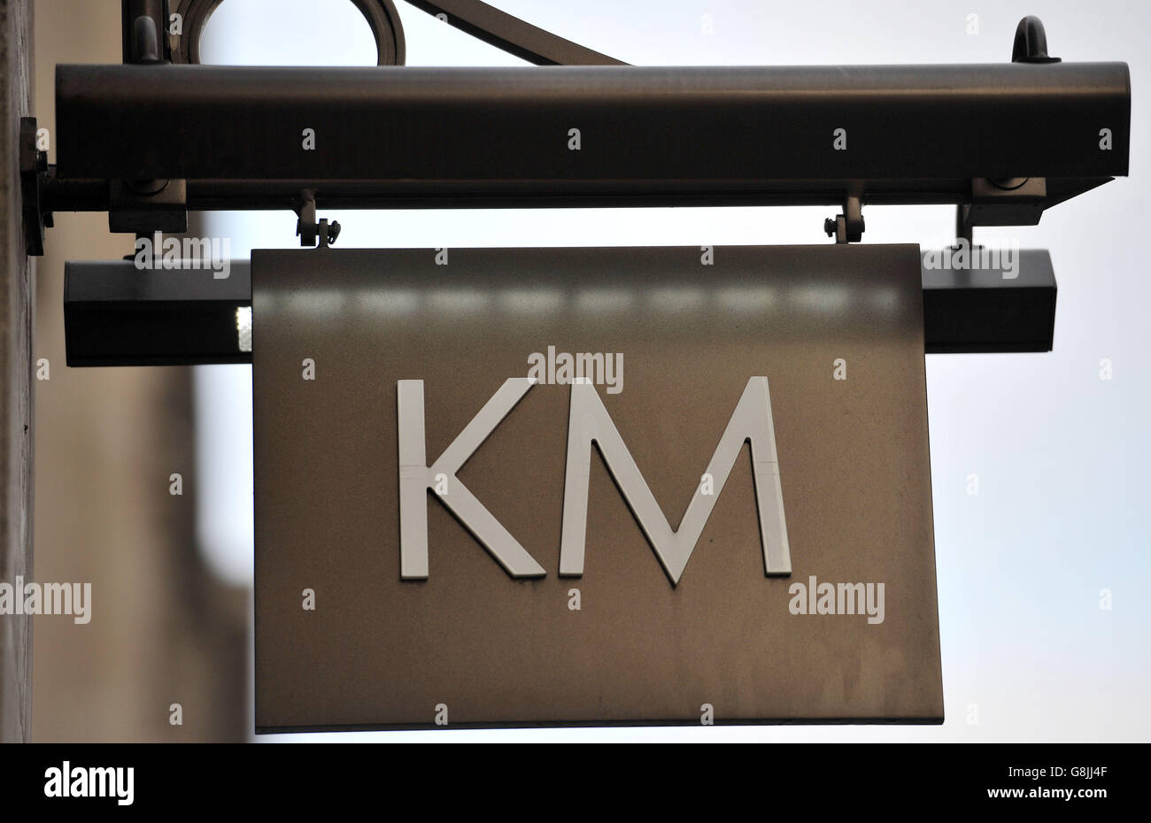 Shop sign stock Stock Photo - Alamy