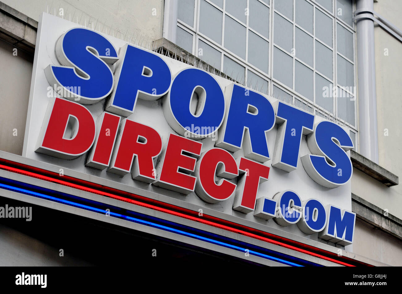 Shop sign stock Stock Photo - Alamy