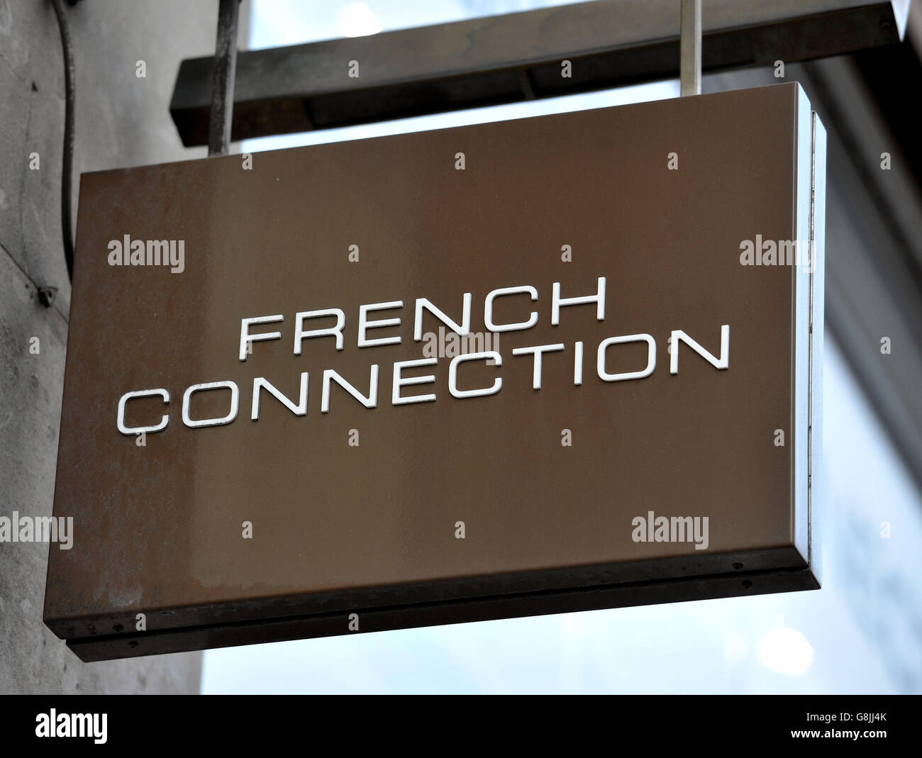 A shop sign for French Connection in central London Stock Photo - Alamy