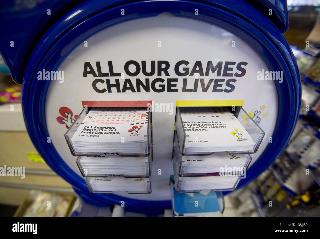National Lottery stock Stock Photo - Alamy