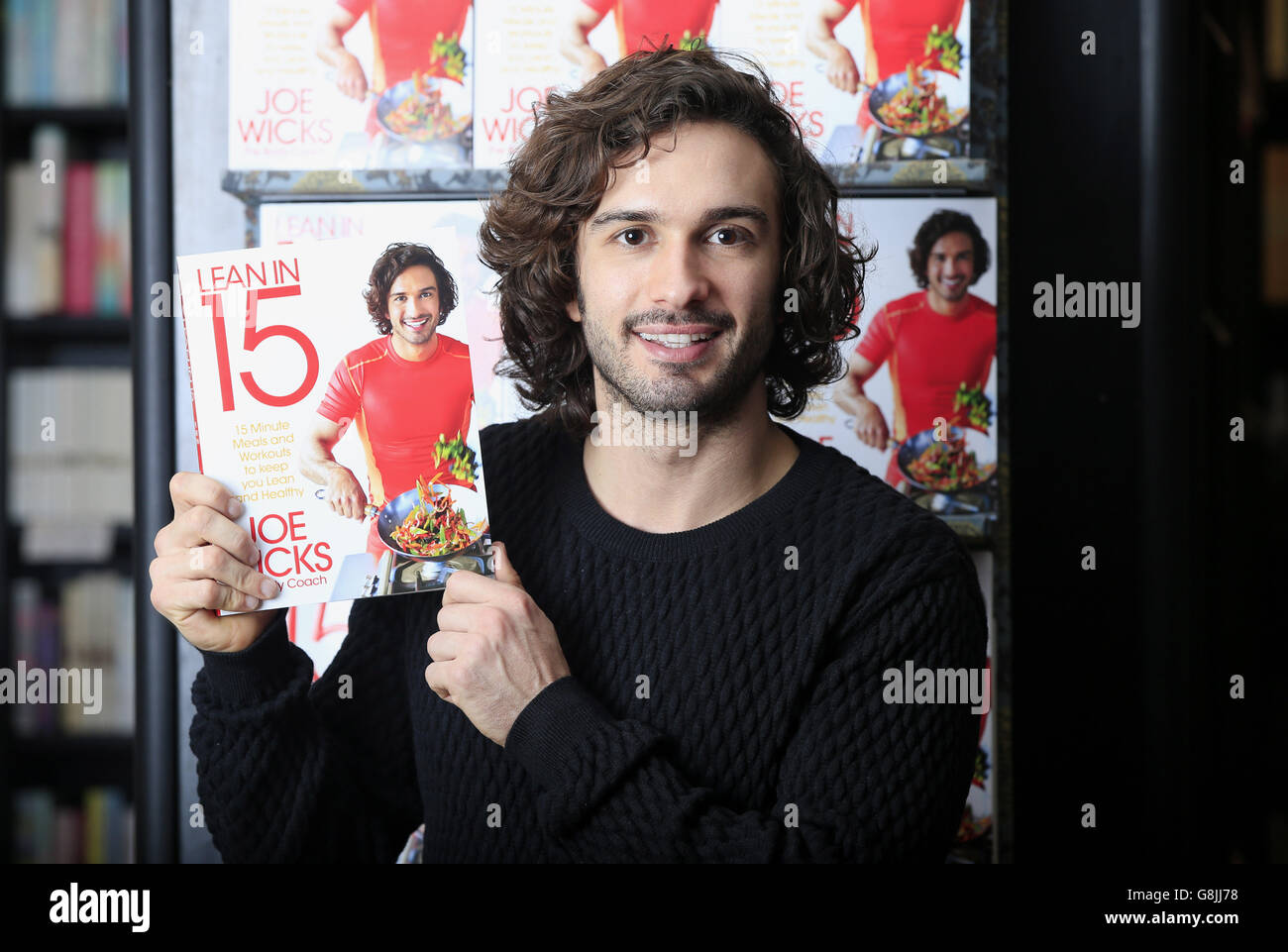 Joe Wicks attends a book signing and Q&A session for first book Lean in ...