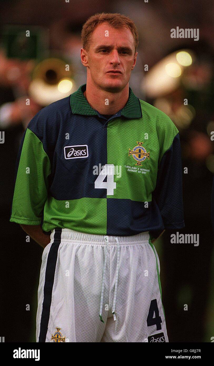 International Soccer - Northern Ireland v Germany. Colin Hill, Northern ...