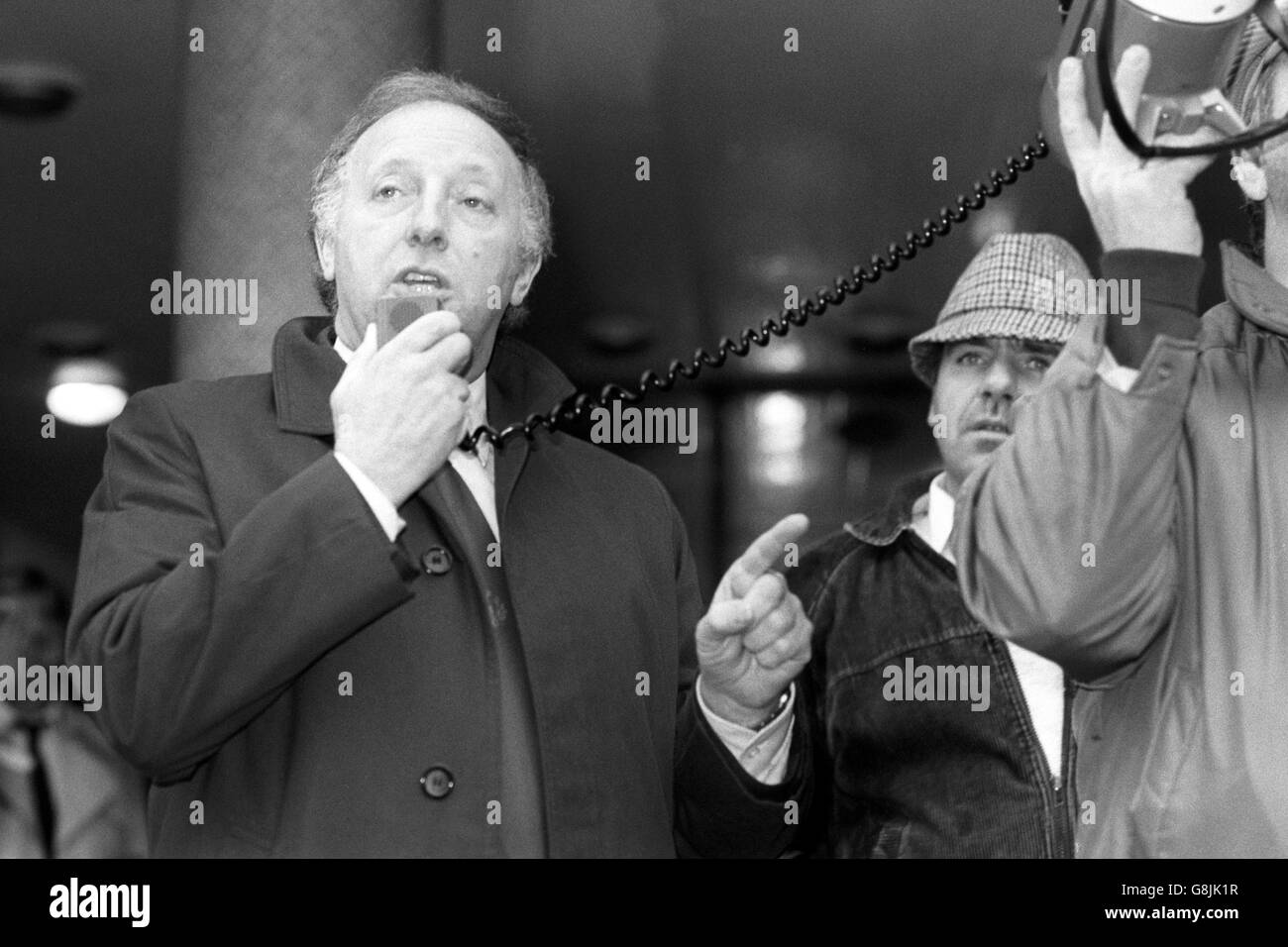 Wapping Print Union Dispute - Arthur Scargill - TUC Headquarters ...