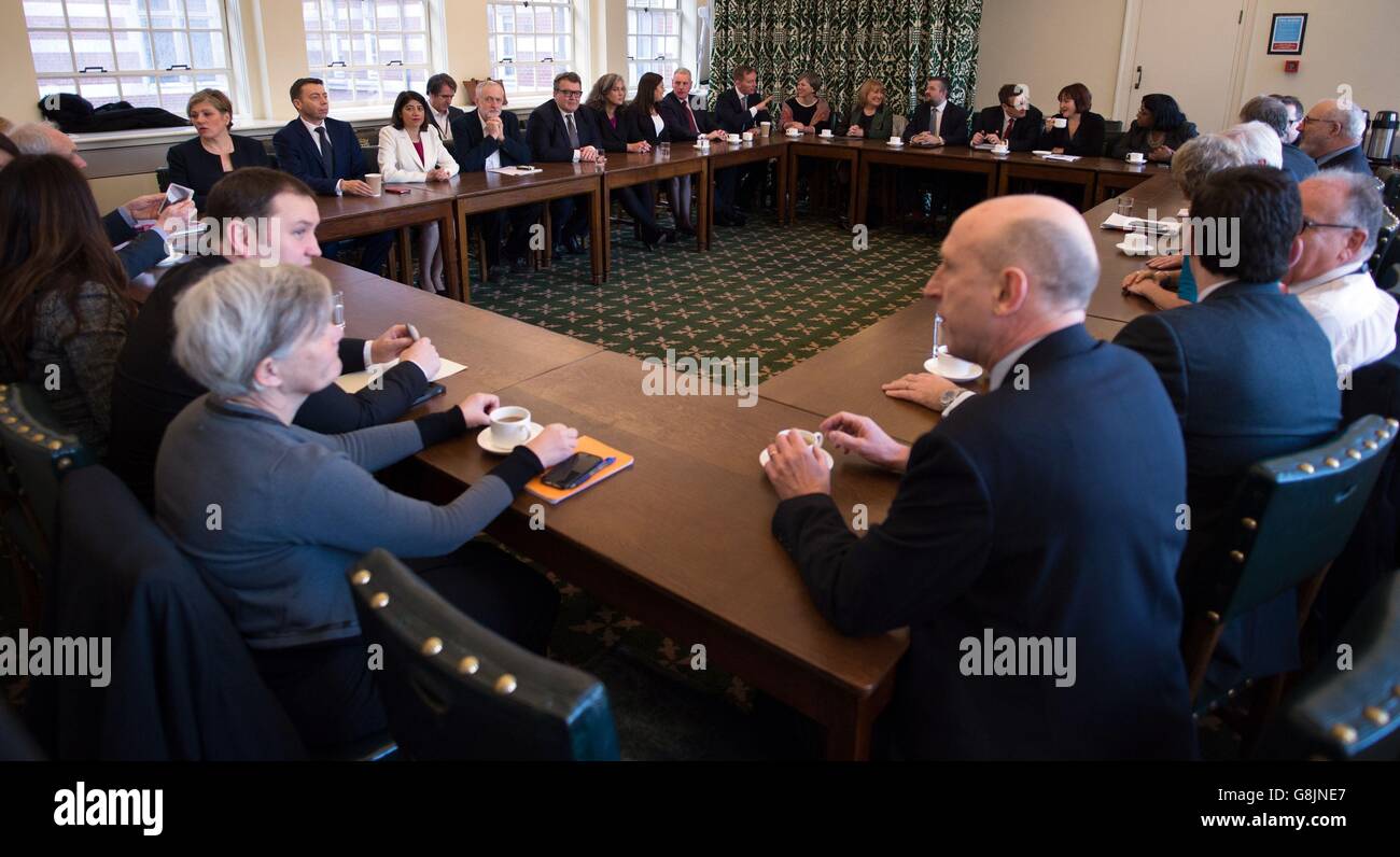 Shadow cabinet reshuffle Stock Photo - Alamy