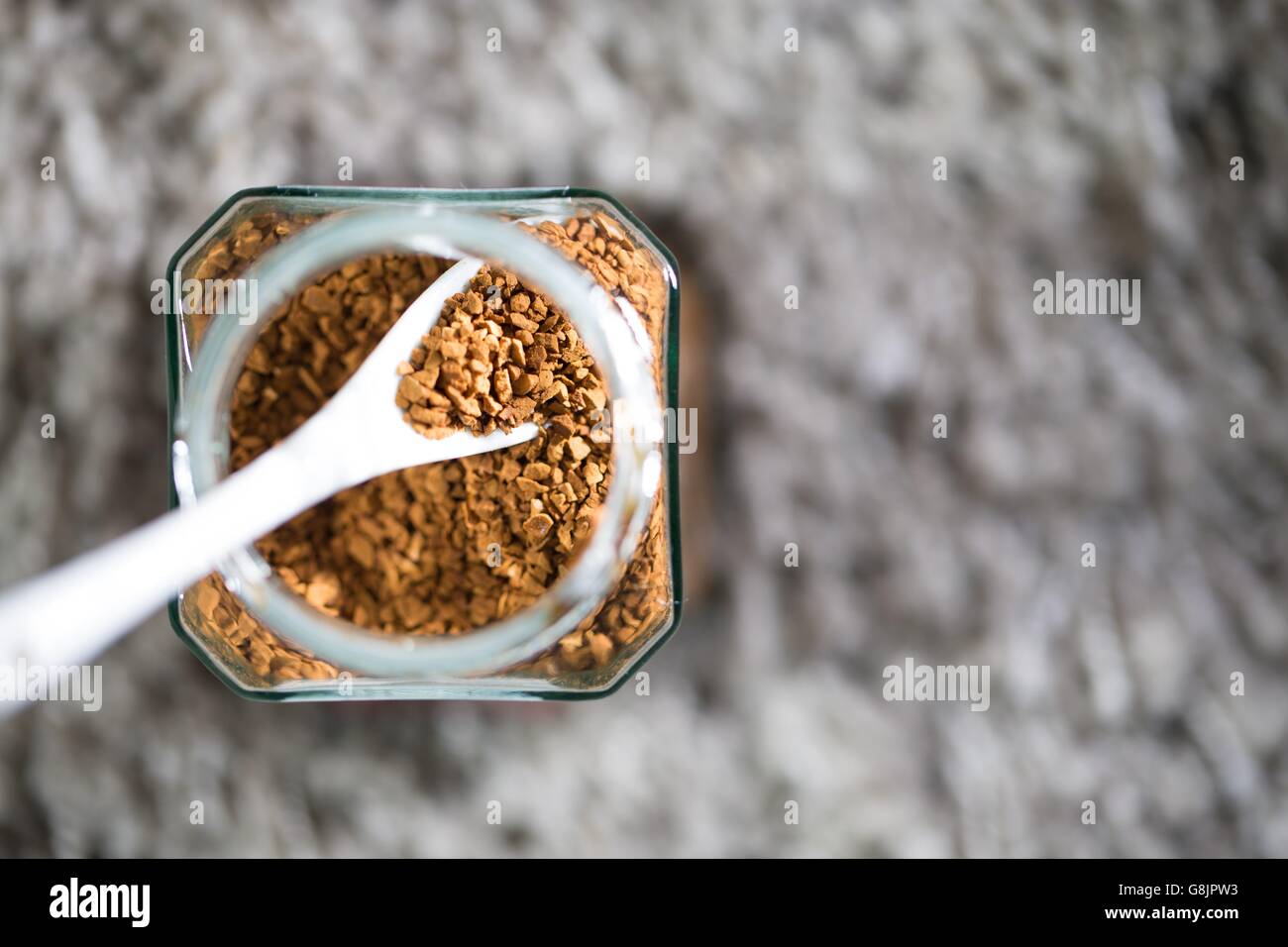 Instant Coffee Background Stock Photo - Alamy