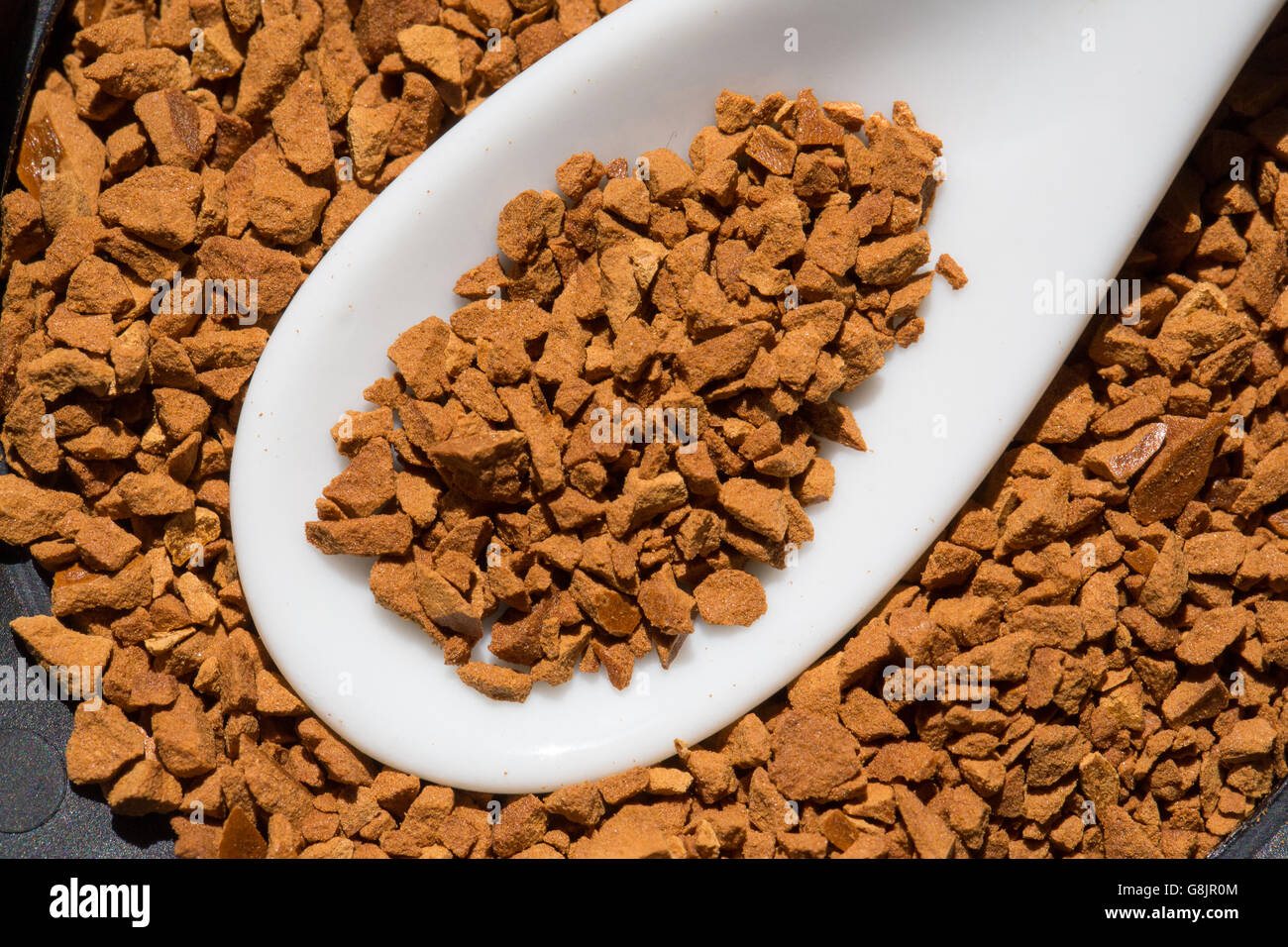 Instant coffee background Stock Photo - Alamy