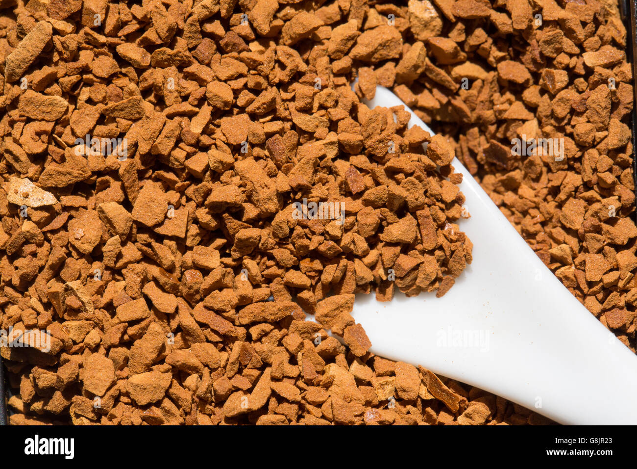 Instant coffee background Stock Photo - Alamy