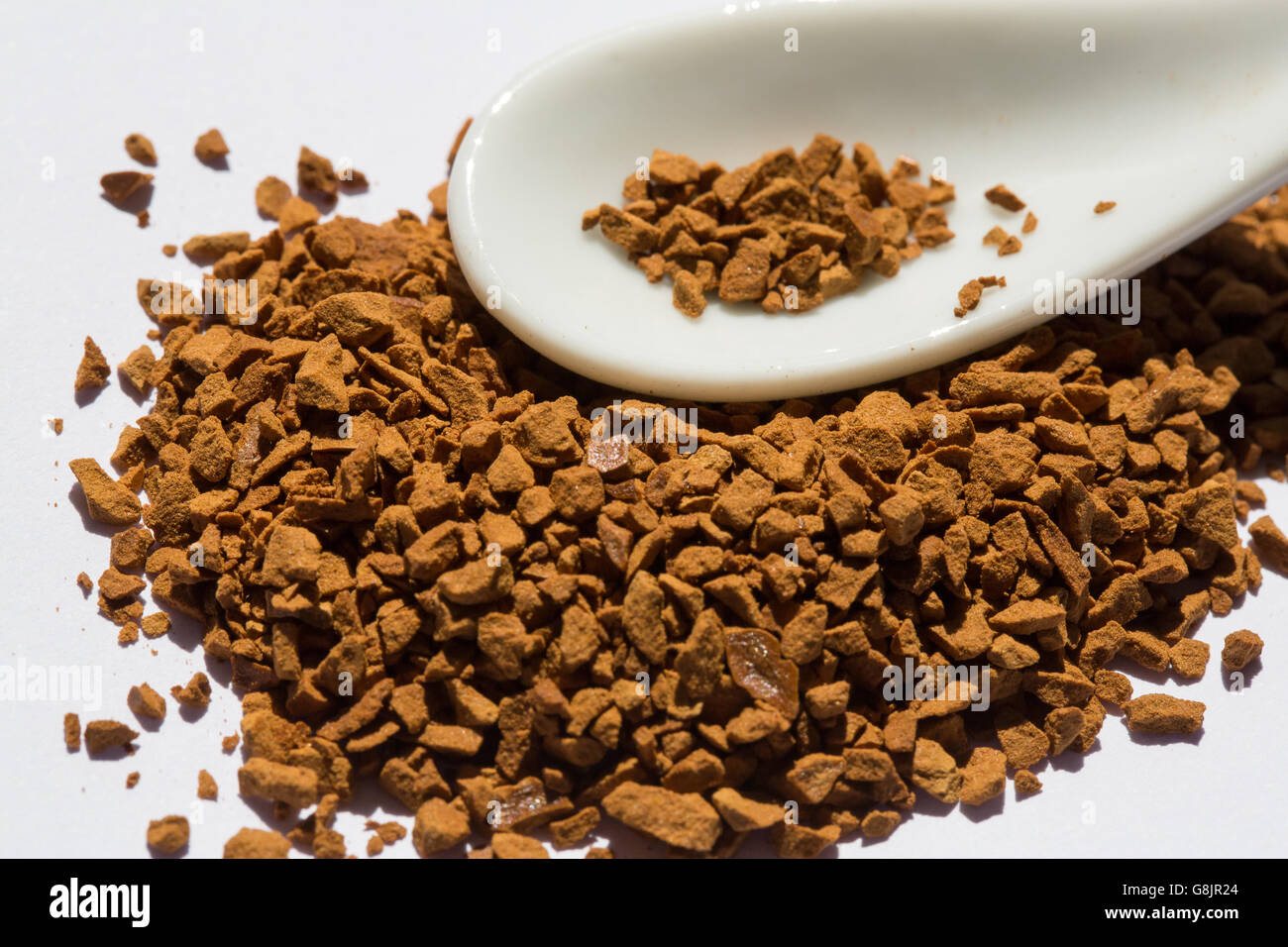 Instant coffee background Stock Photo - Alamy