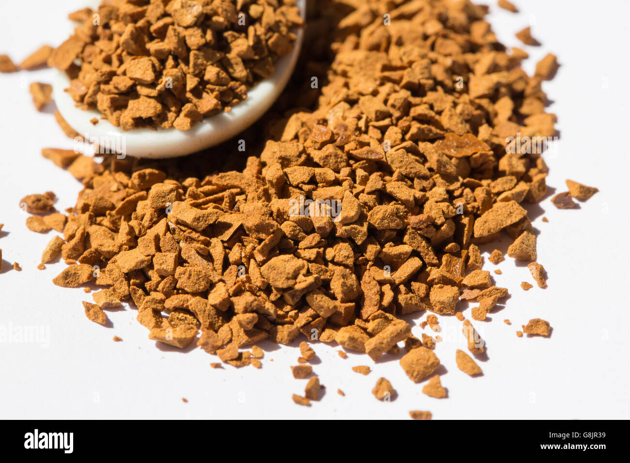 Instant coffee background Stock Photo - Alamy
