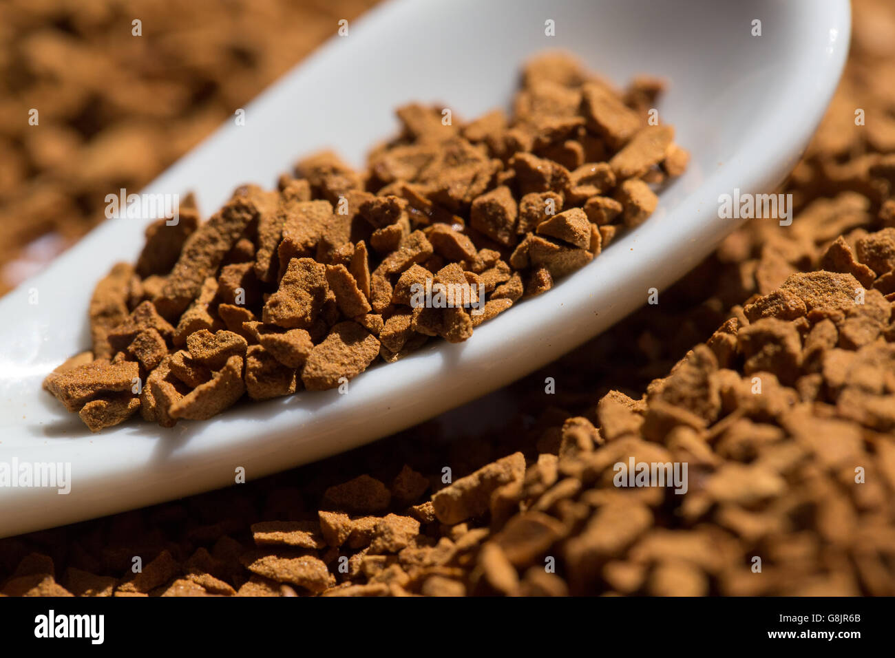 Instant coffee background Stock Photo - Alamy