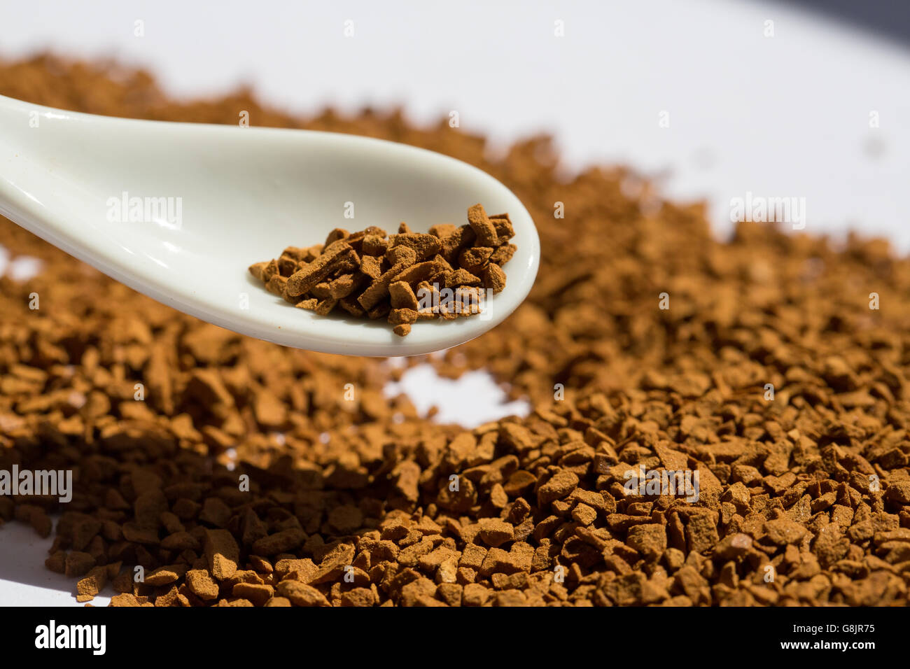 Instant coffee background Stock Photo - Alamy