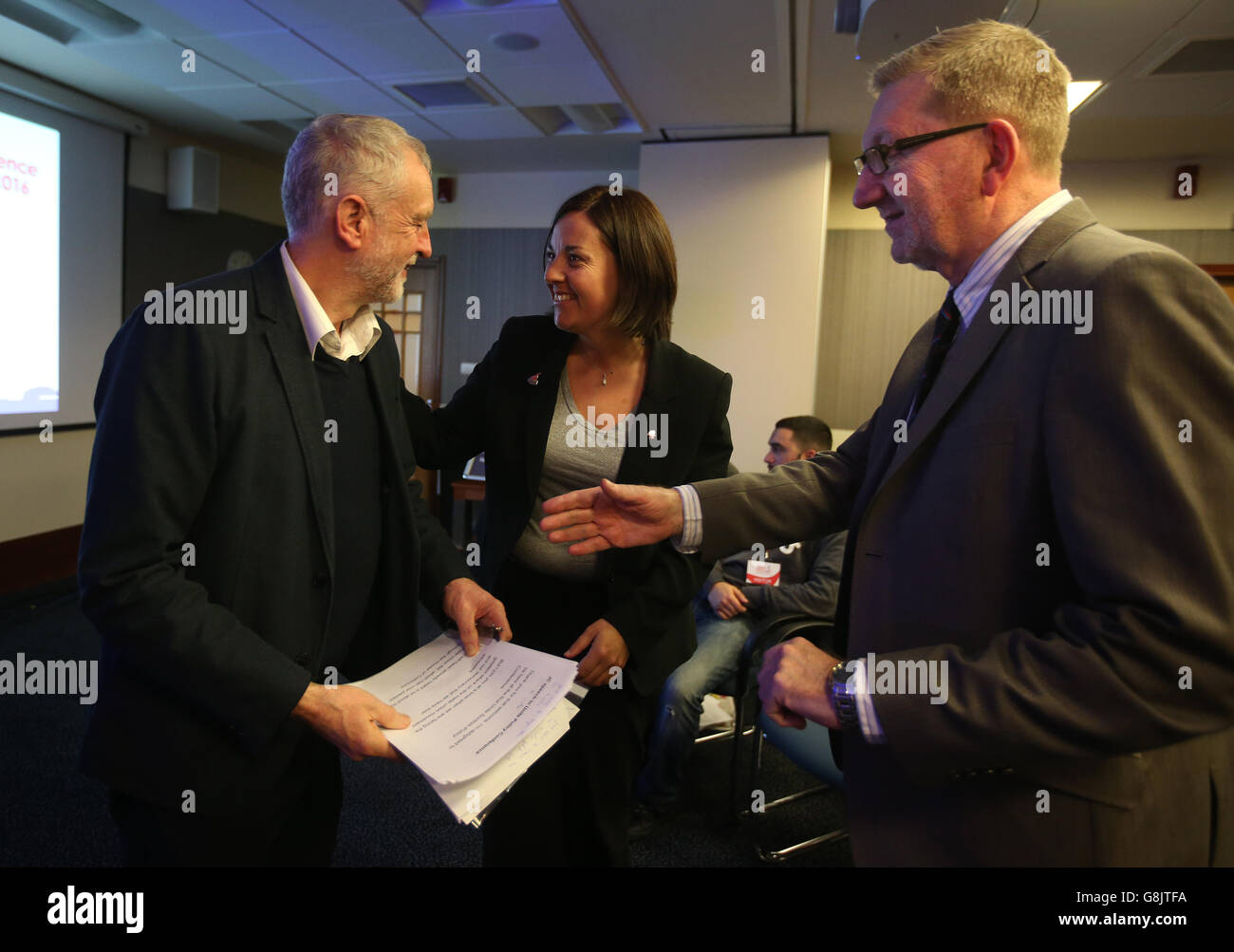 Unite Scotland policy conference Stock Photo - Alamy