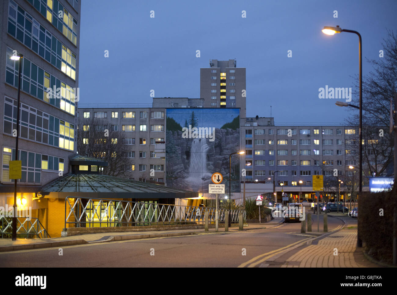 A view of Broadwater Farm estate, also referred to as "The Farm", in ...