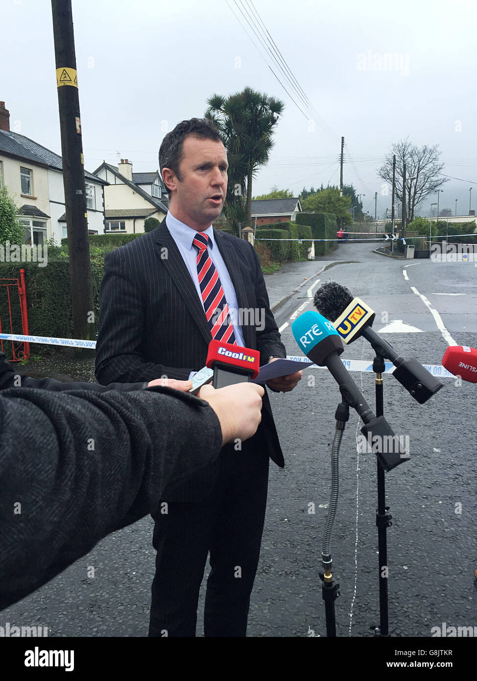 Eddie Girvan murder Stock Photo - Alamy