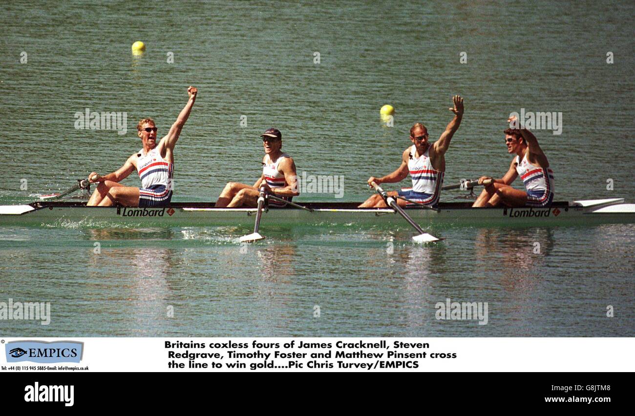 World Rowing Championships-British Coxless Fours Stock Photo - Alamy