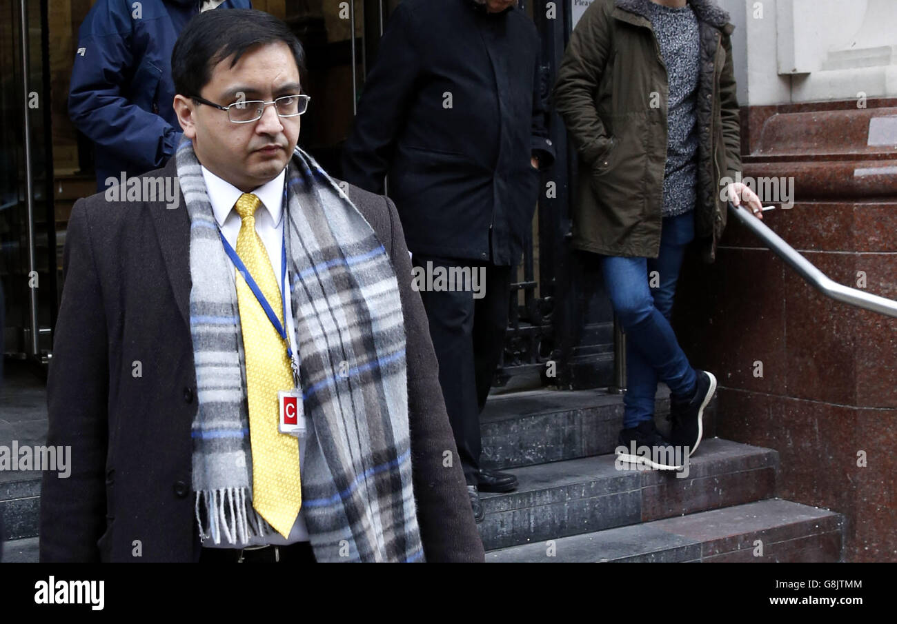 Dr Farhan Husain Zaidi GMC hearing Stock Photo - Alamy