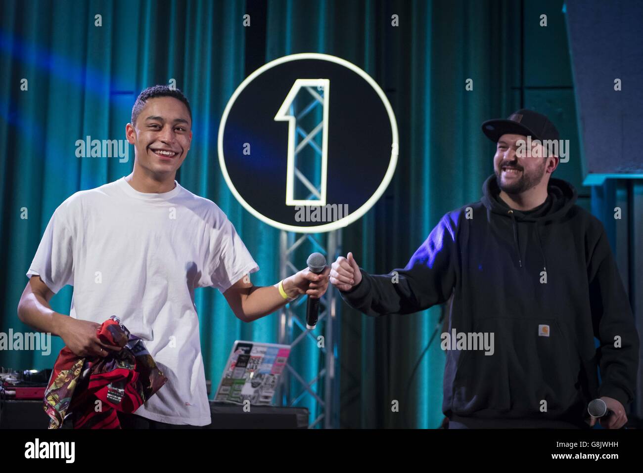 Loyle Carner performs live on stage during Radio 1's Future Festival at ...