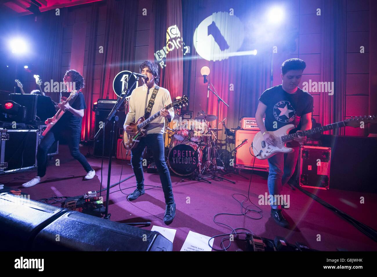 Pretty vicious on stage radio future festival maida vale studios hi-res ...