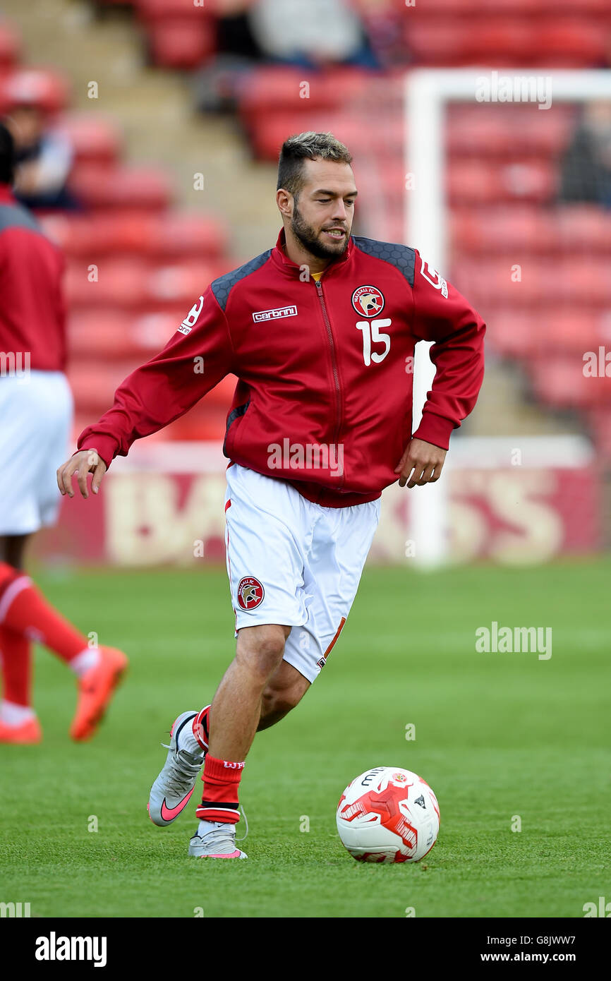 During the pre season friendly at bankss stadium hi-res stock ...