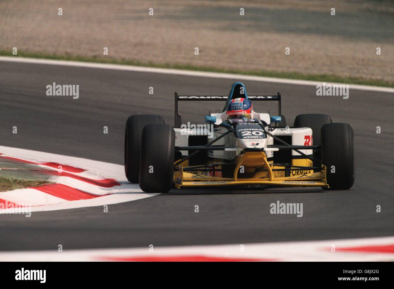 Motor Racing. Italian Grand Prix. Ukyo Katayama, Japan Stock Photo - Alamy