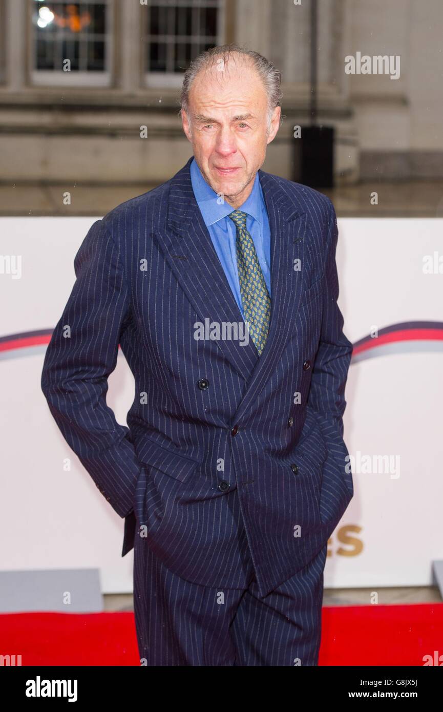 Sir ranulph fiennes arriving at the sun military awards hi-res stock ...