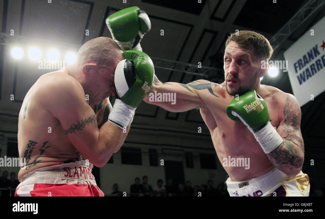 Ryan Walsh v Darren Traynor - York Hall. Billy Long (right) and Kieron ...