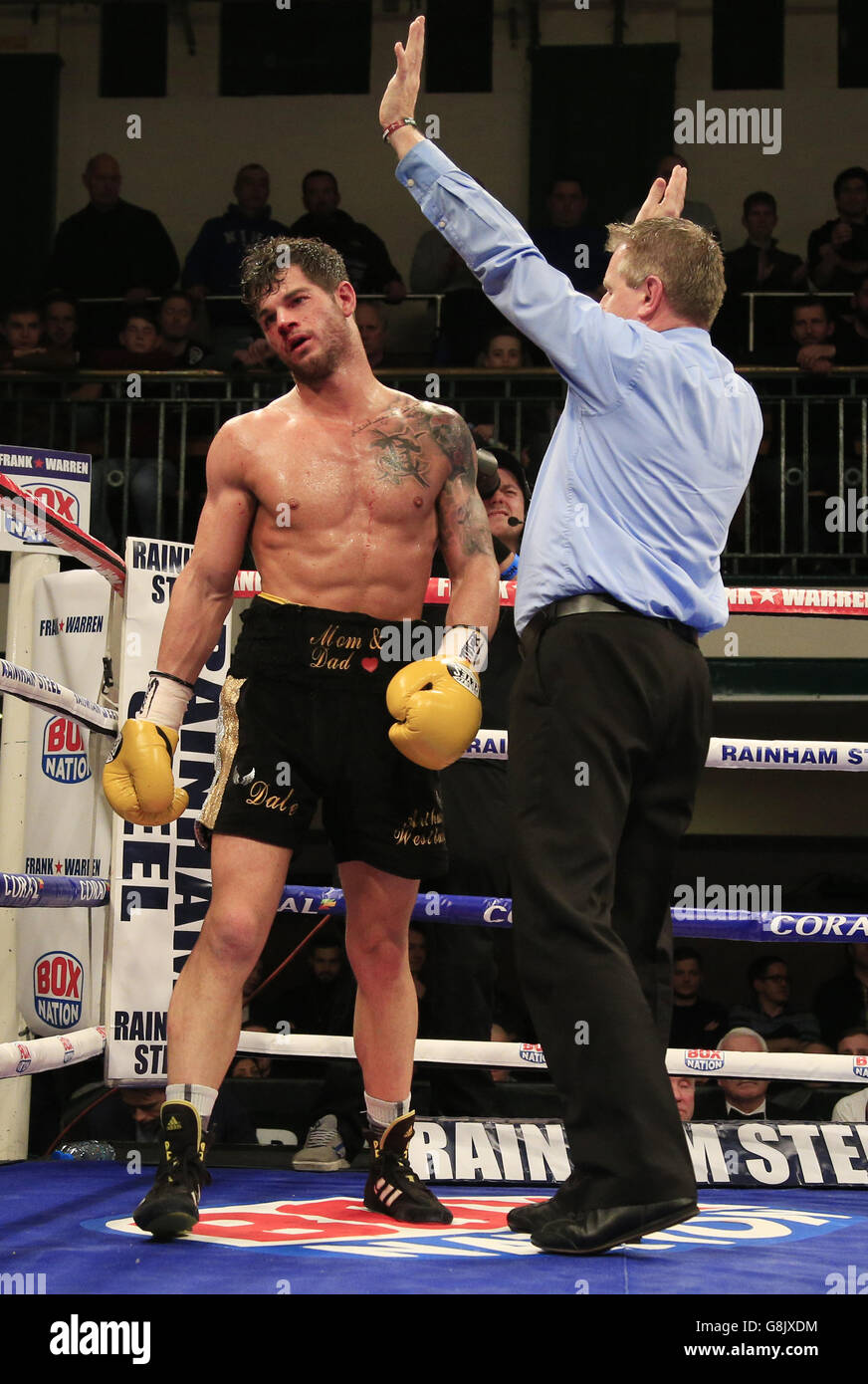 Ryan Walsh v Darren Traynor - York Hall Stock Photo - Alamy